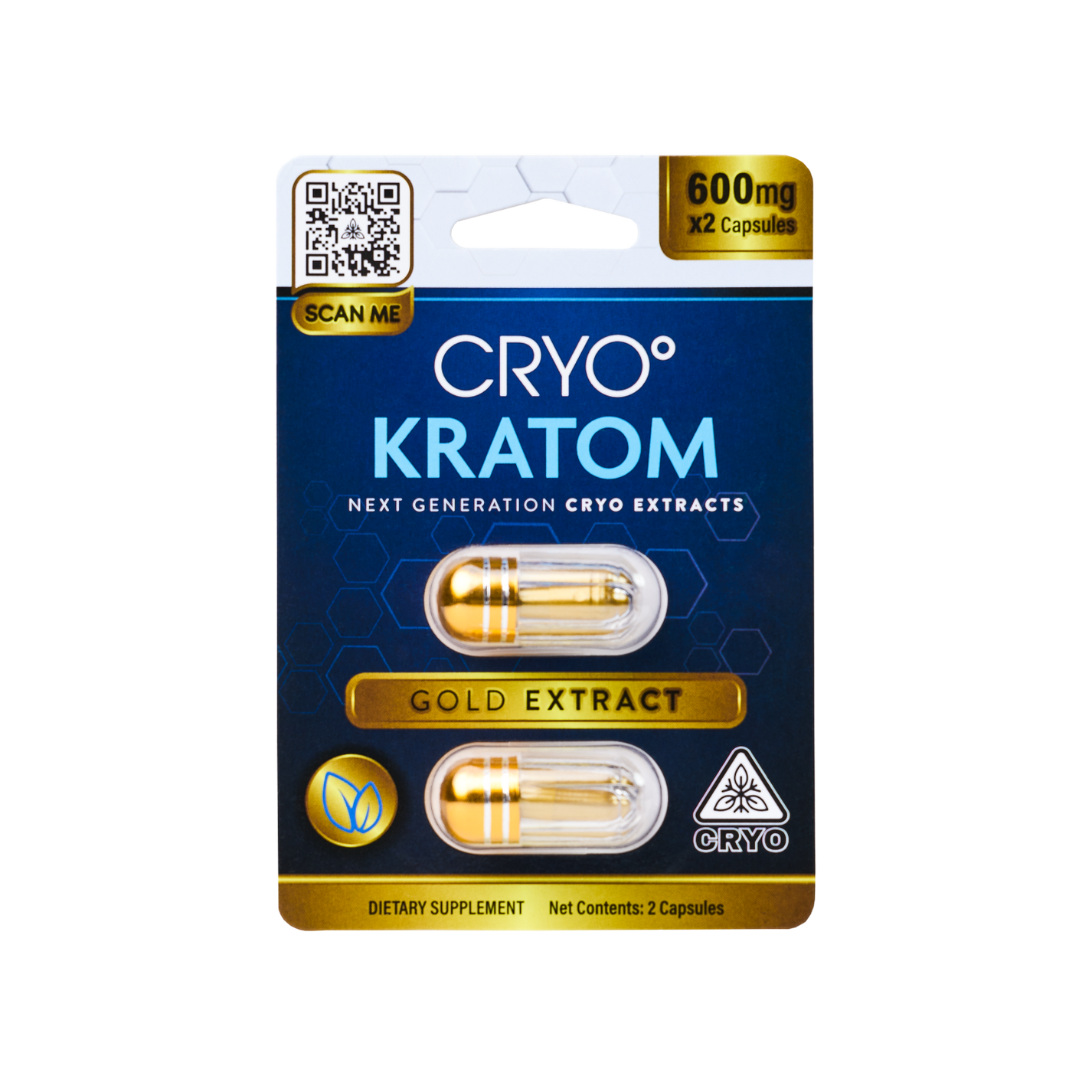 Gold Kratom Capsules - High Potency Extract for Enhanced Energy ...