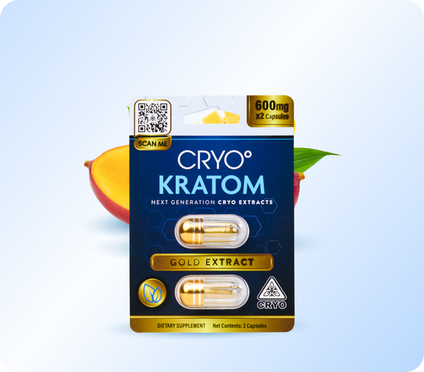 Gold Kratom Capsules - High Potency Extract for Enhanced Energy ...